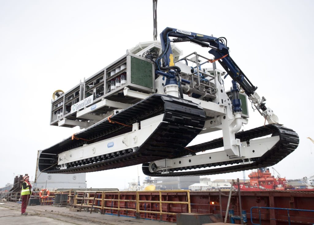 SMD Subsea Cable Burial Tractors - Bulk Outside Plant Cable & Equipment