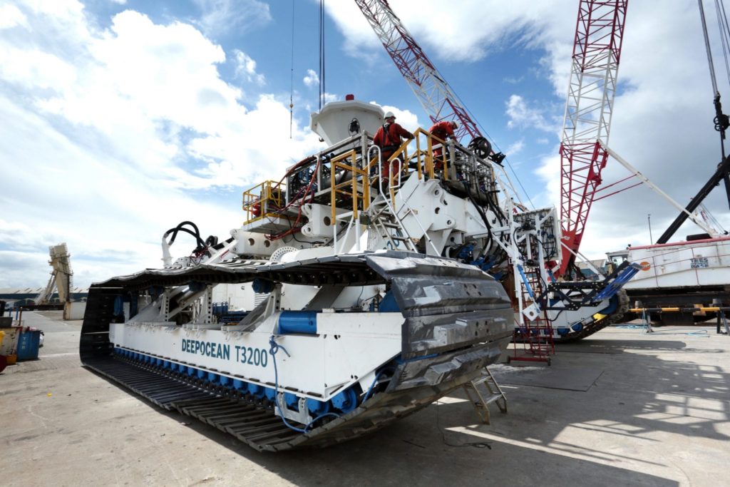 SMD Subsea Cable Burial Tractors - Bulk Outside Plant Cable & Equipment