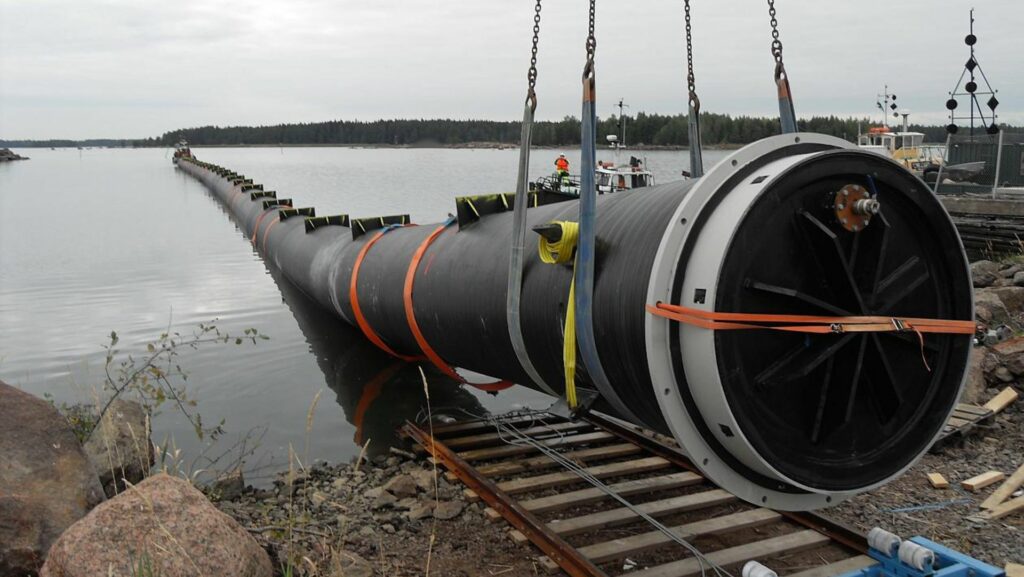 Marine Installations Of HDPE Piping - Bulk Outside Plant Cable & Equipment